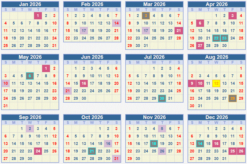 CALENDAR 2026 School Terms And Holidays South Africa CALENDAR 2026 School Terms And Holidays South Africa